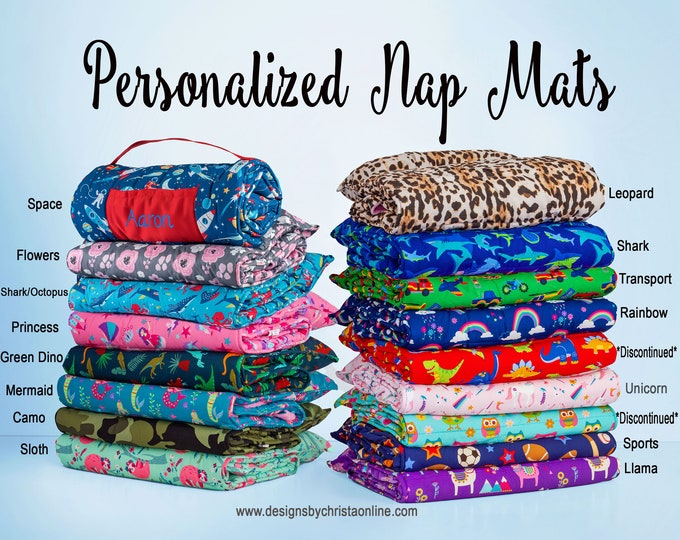 School Nap Mat / Personalized Nap Mat / Stephen Joseph / Nap - Etsy