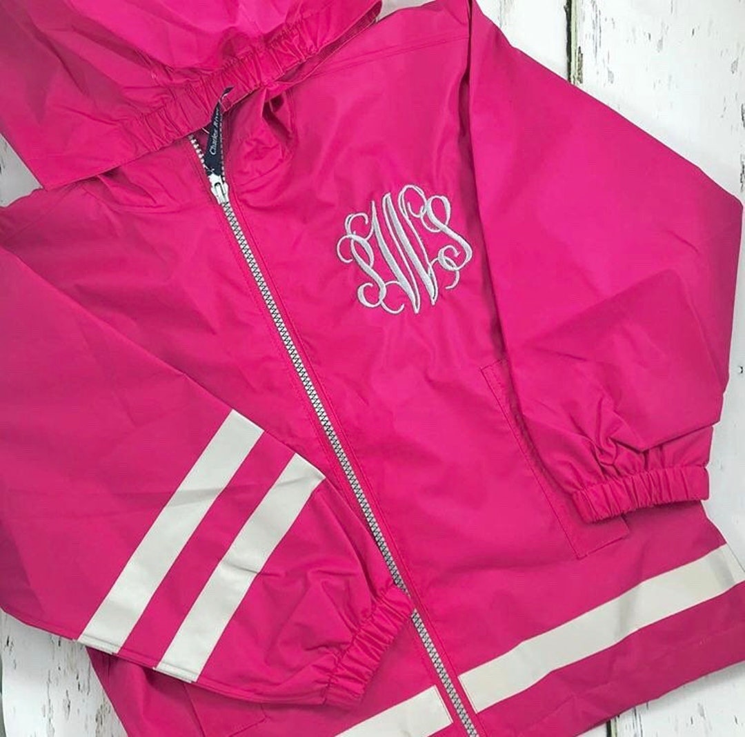 Personalized Rain Jacket for Girls / Kids Rain Jacket / Toddler Rain ...