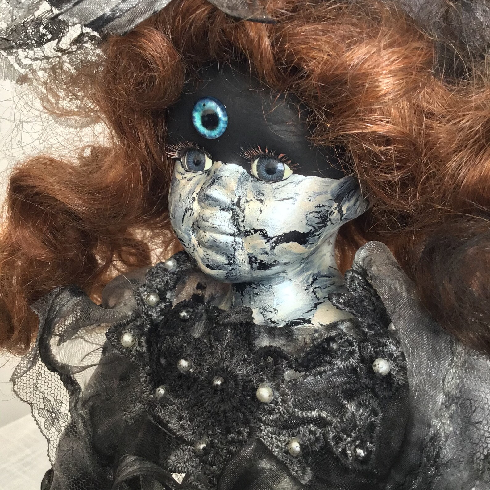 Liza Doll With Stand Etsy