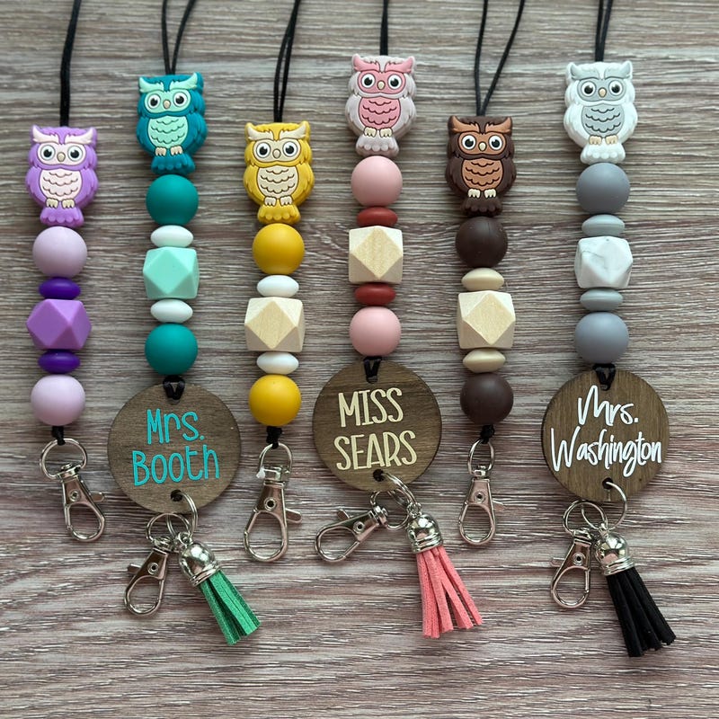 Owl Lanyard Retractable - Etsy
