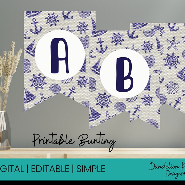 Nautical Bunting - Etsy