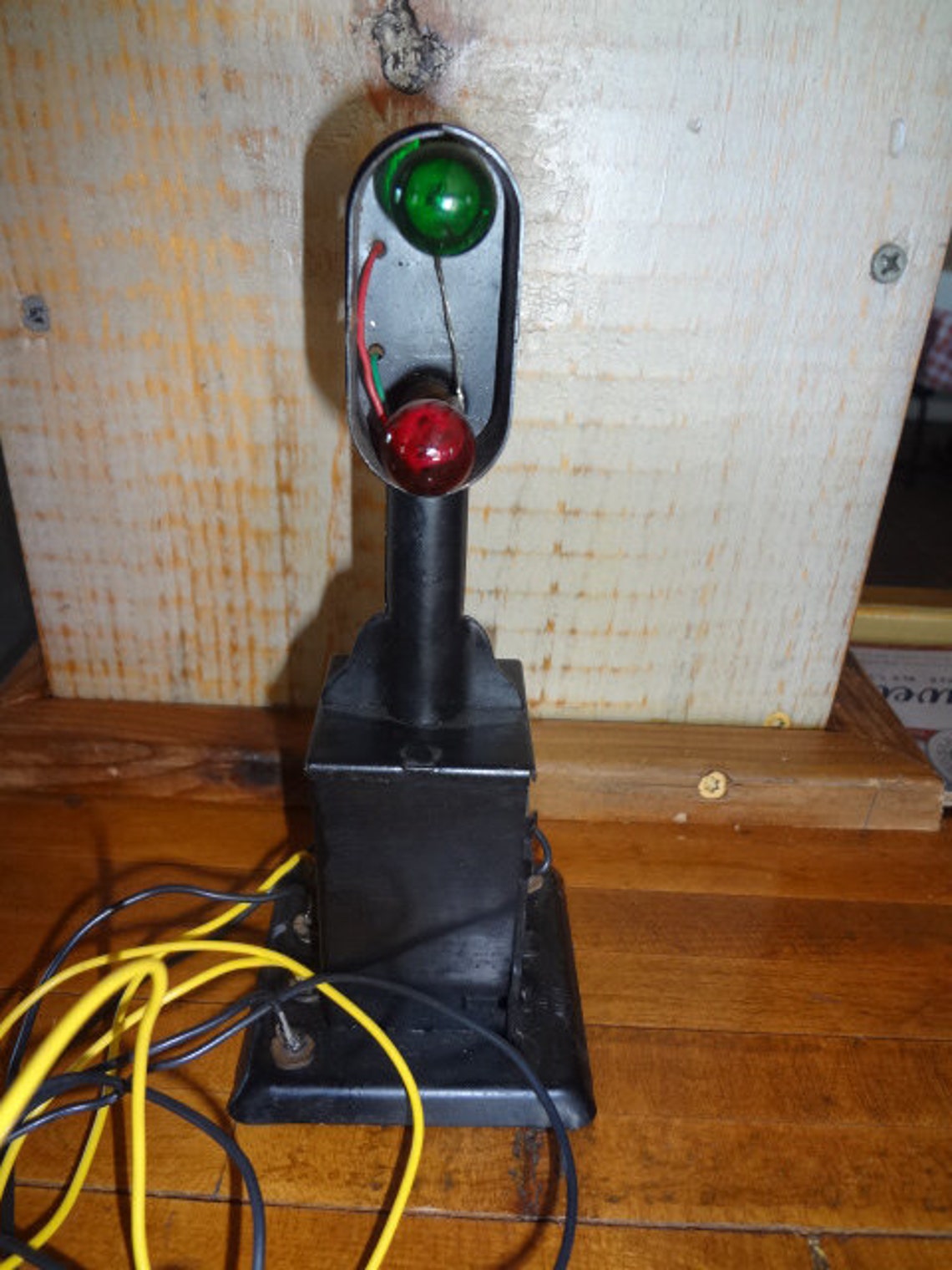 Vintage Train Light pole for toy trains | Etsy