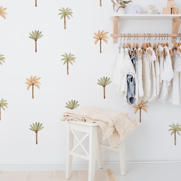 Palm Tree Wall Decal - Etsy