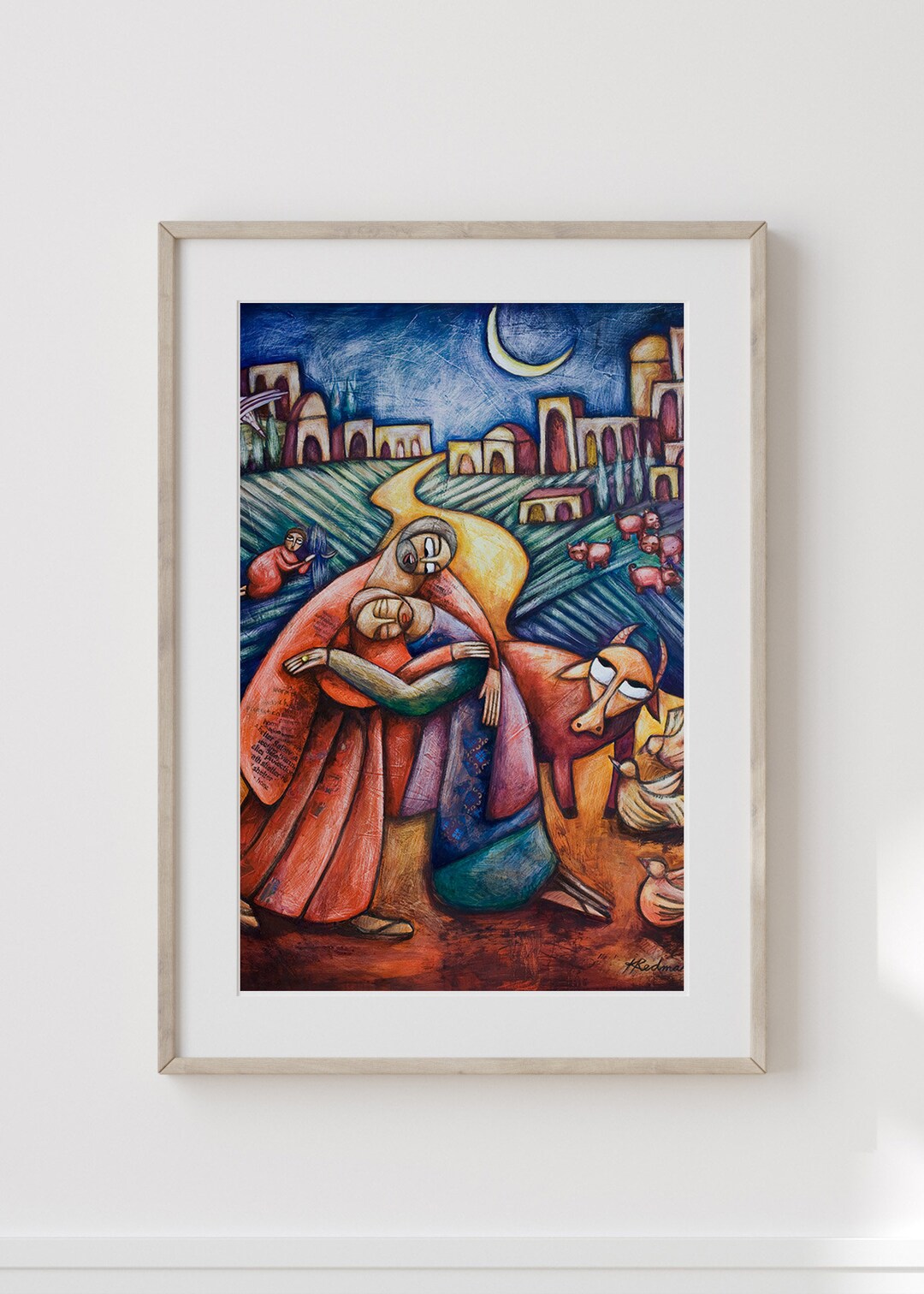 The Prodigal Son / Art Print / Christian Art / Watercolour - Etsy