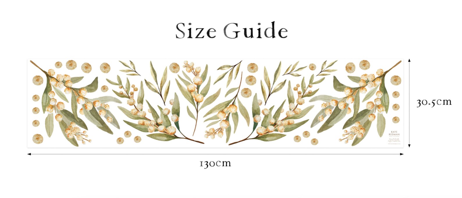 Golden Wattle Decals / Sugar Glider /australian Native / Acacia Leaves ...