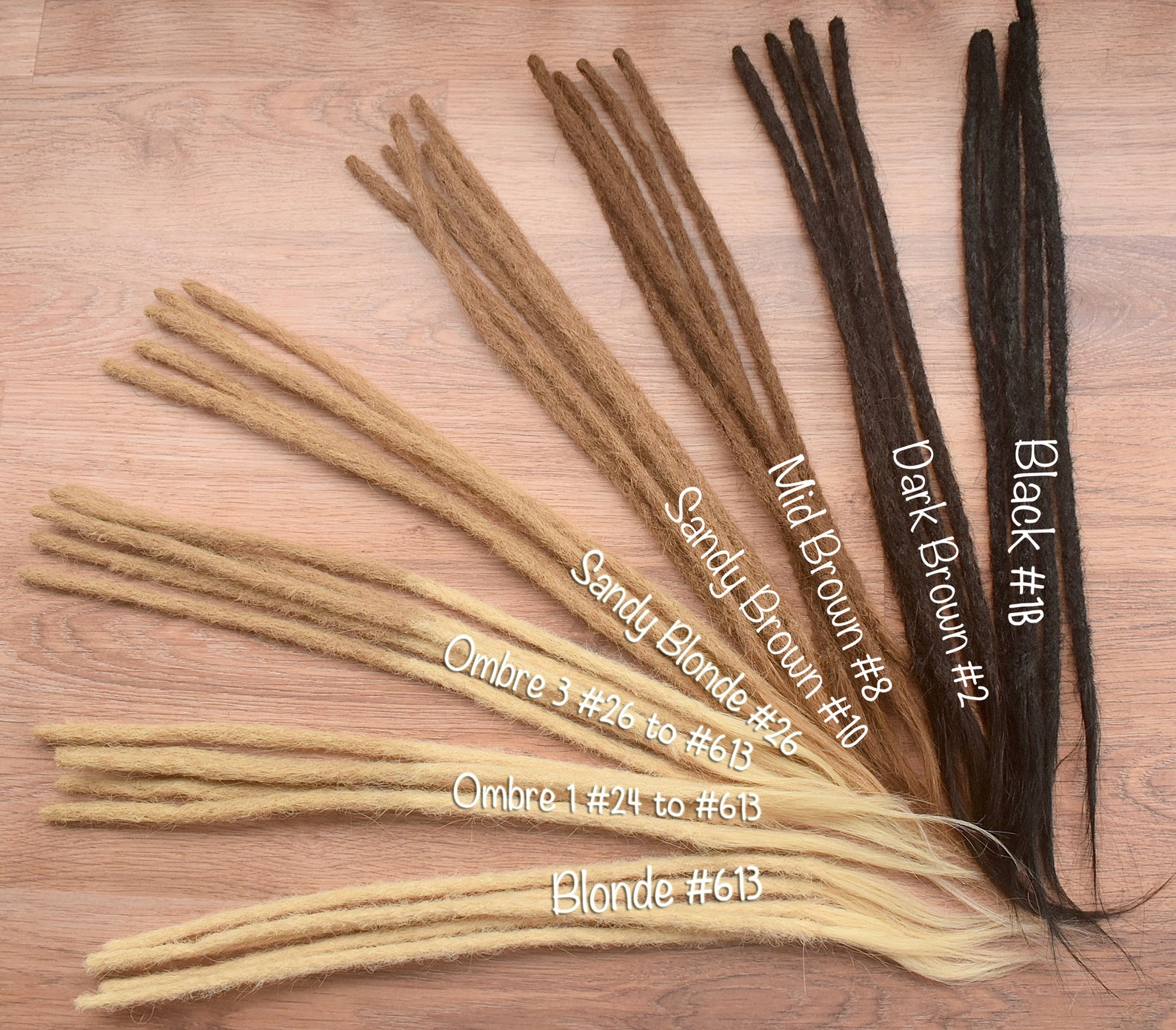 Human Hair Dreadlock Extensions X 5 Real Hair Dreads - Etsy