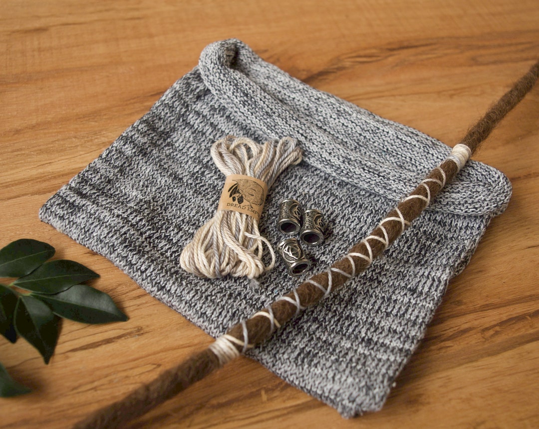 Dreadlocks Accent Kit With Headband, Beads and Quality Cotton Thread ...