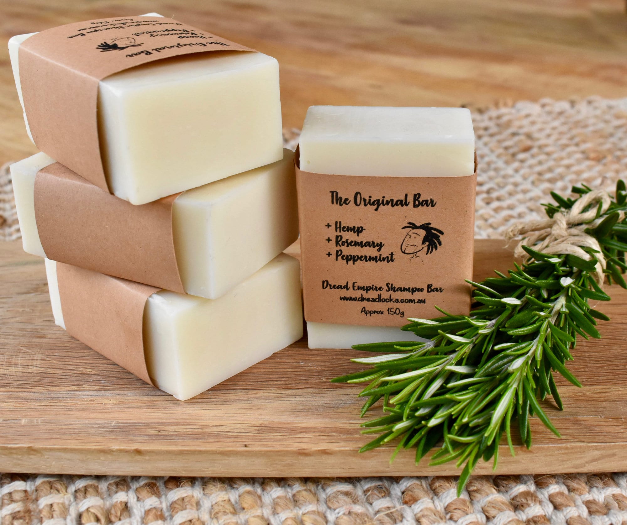 Dreadlock Shampoo Bar 4 PACK 150gms ea Dread Empire residue | Etsy