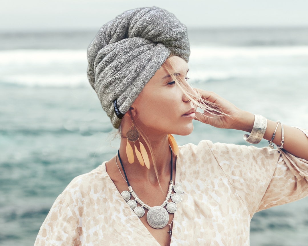 Dreadlocks Turban Towel - Extra Large, Super Absorbent Microfiber for ...