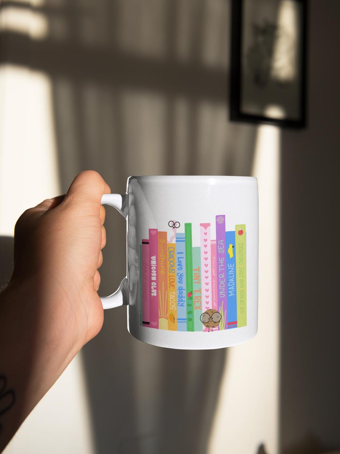 Childrens Book Mug | Teacher Gift | Back to School | Book Lover Gift ...