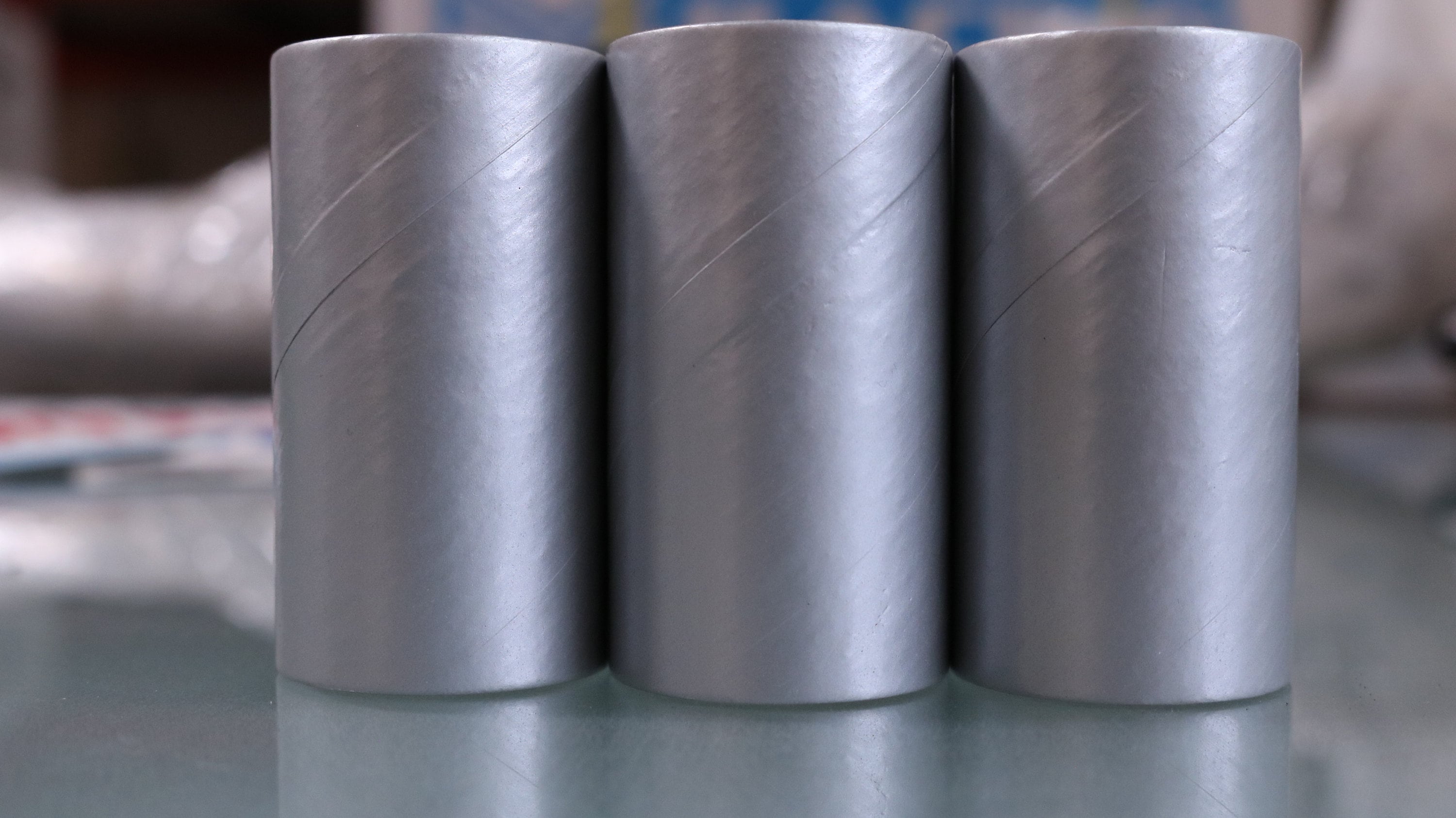 25 Silver HEAVY WALLED SALUTE Tubes Shells 1" X 2-1/2" X 1/8" & 50 ...