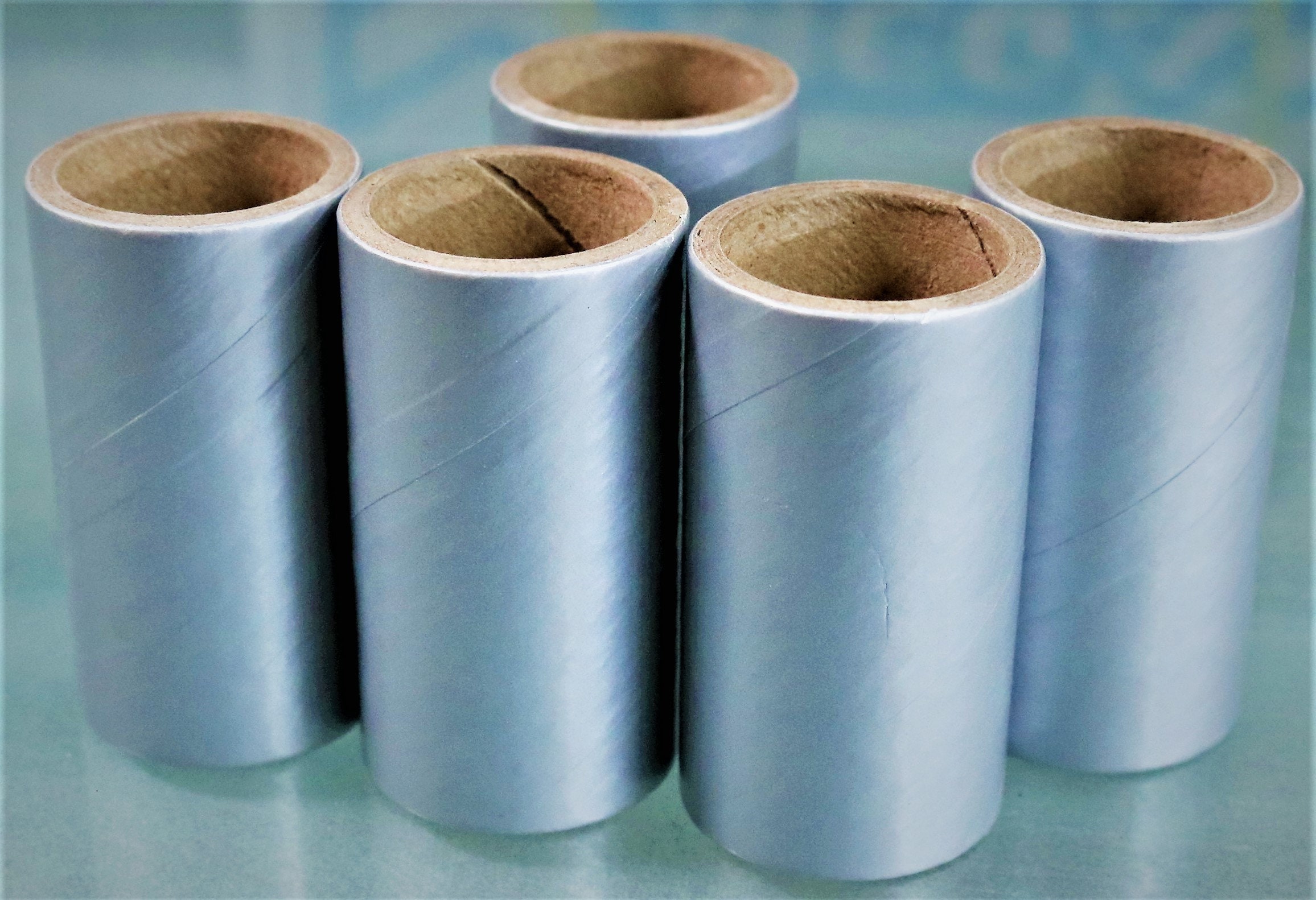 25 Silver HEAVY WALLED SALUTE Tubes Shells 1" X 2-1/2" X 1/8" & 50 ...