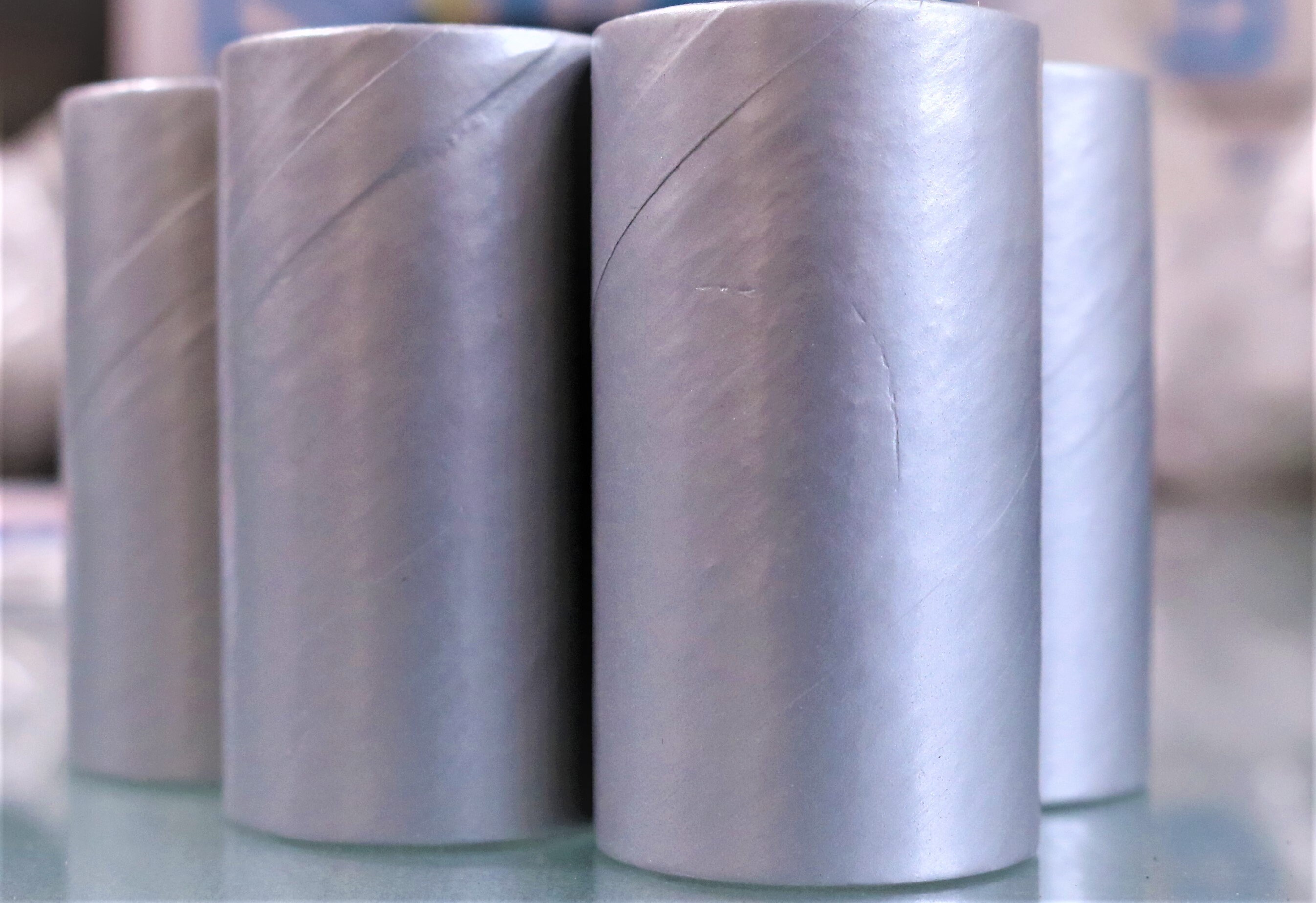 25 Silver HEAVY WALLED SALUTE Tubes Shells 1" X 2-1/2" X 1/8" & 50 ...