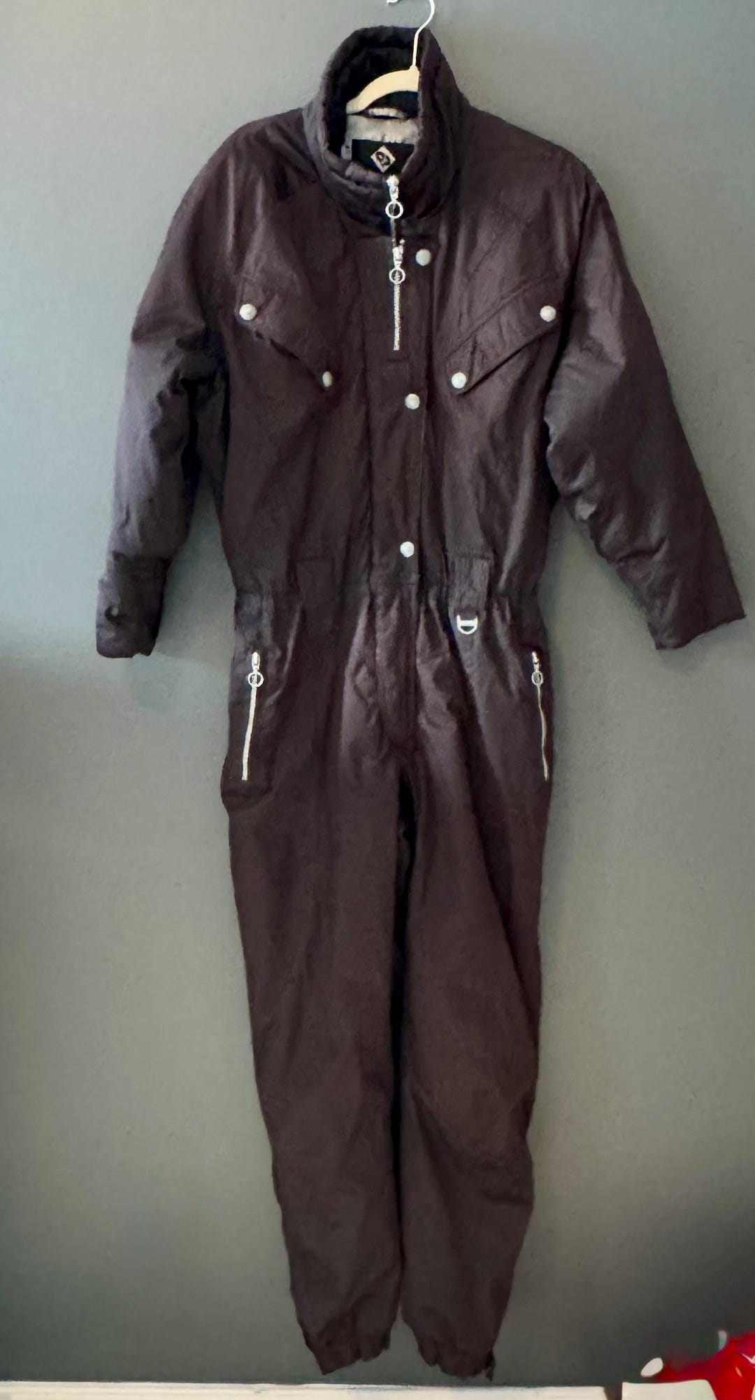 Vintage Inside Edge Medium Full Body Ski Snow Suit Insulated Fleece ...