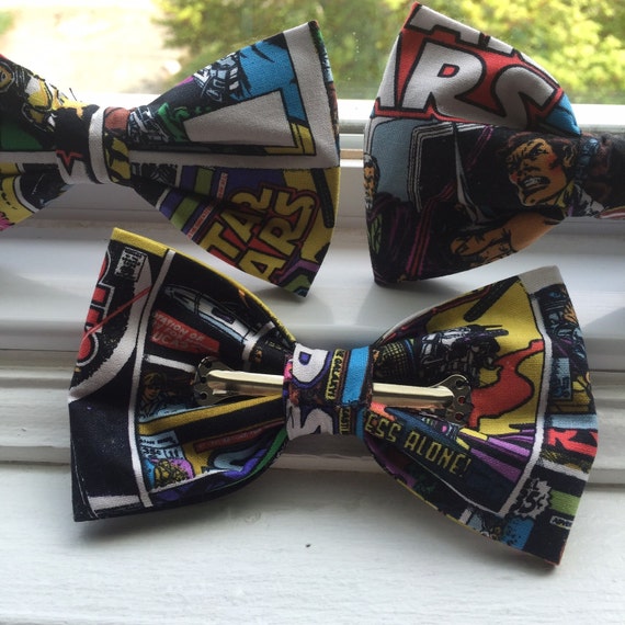 Nerdy CLIP ON Bow Ties | Etsy