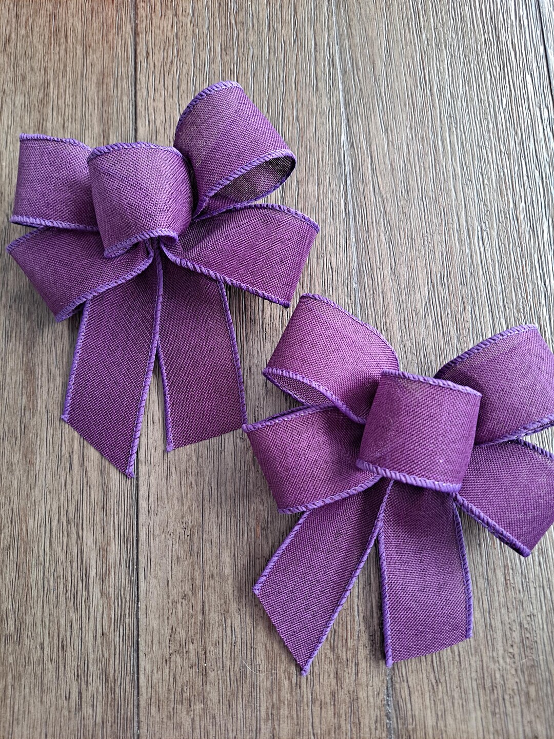 Purple Small Bows, Purple Wedding Decor, Gift Bows, Bows for Wreath - Etsy