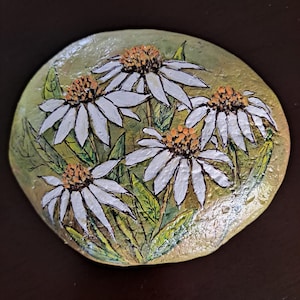 Painted Rock Garden Label - Etsy