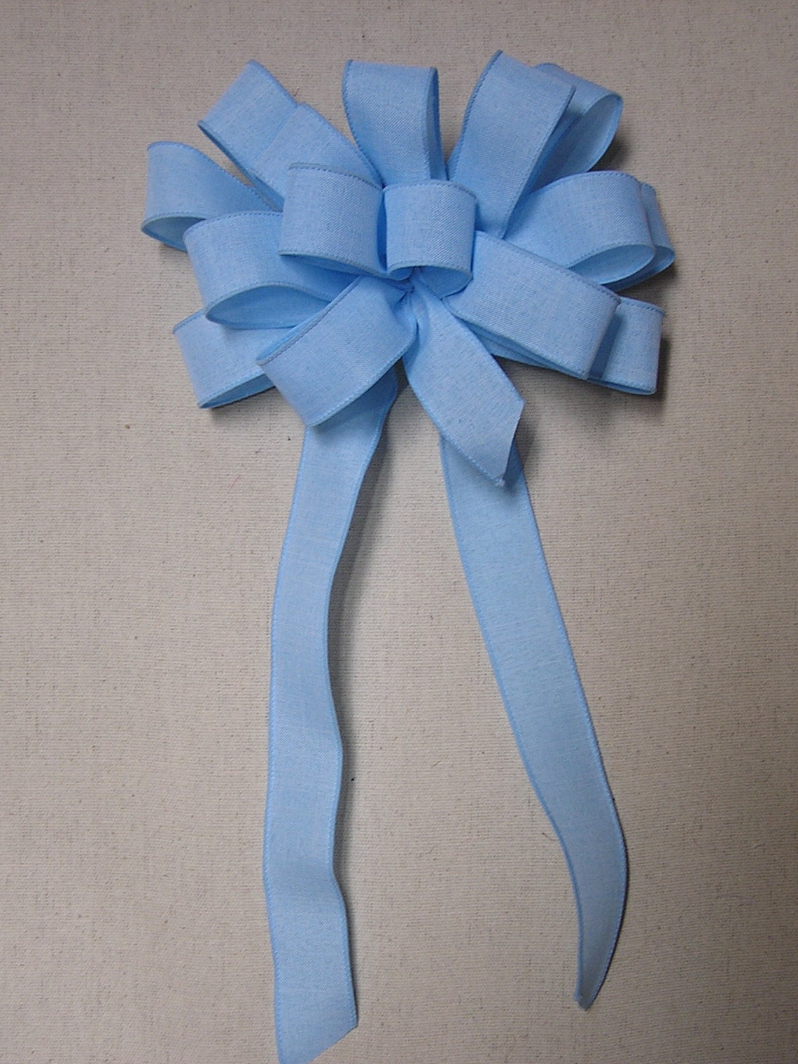 Light Blue Bow Baby Blue Bow Bow for Spring Spring | Etsy
