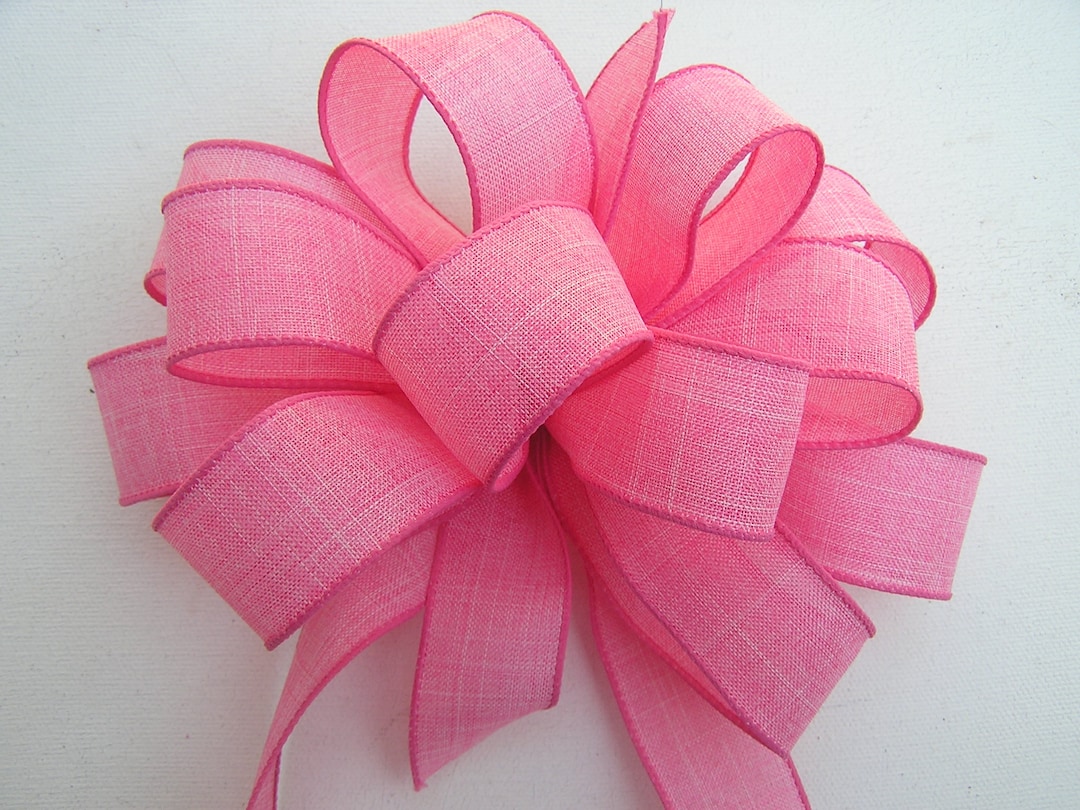 Pink Bow, Decorative Pink Bows for Wedding and Home Decor, Mother's Day ...