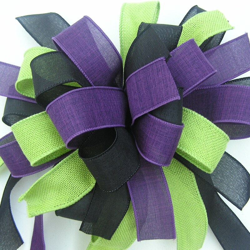 Large Purple Bows - Etsy