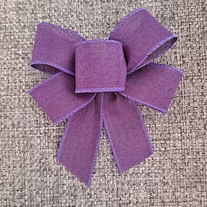 Purple Small Bows, Purple Wedding Decor, Gift Bows, Bows for Wreath - Etsy