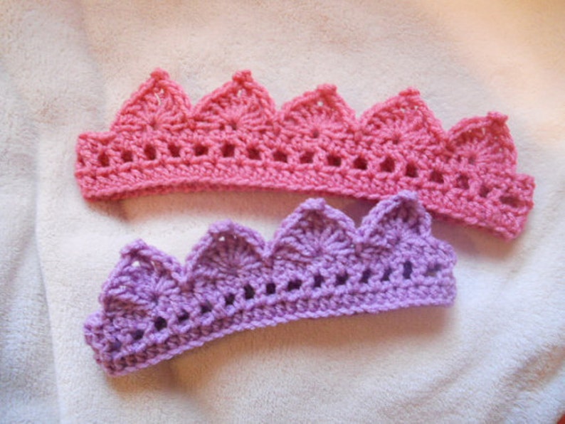 CROCHET PATTERN - Soft Princess Crown - PATTERN - Etsy