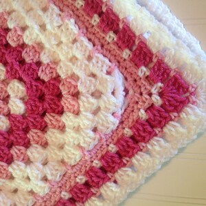 CROCHET PATTERN Pink Pig Granny Square Blanket PATTERN - Etsy
