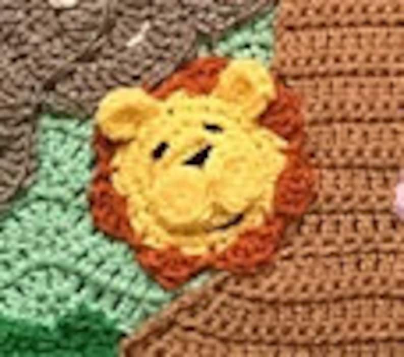 CROCHET PATTERN Jungle Blanket PATTERN - Etsy