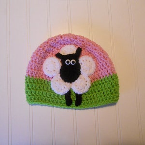 CROCHET PATTERN - 6 Circle Sheep Hat - PATTERN - Etsy