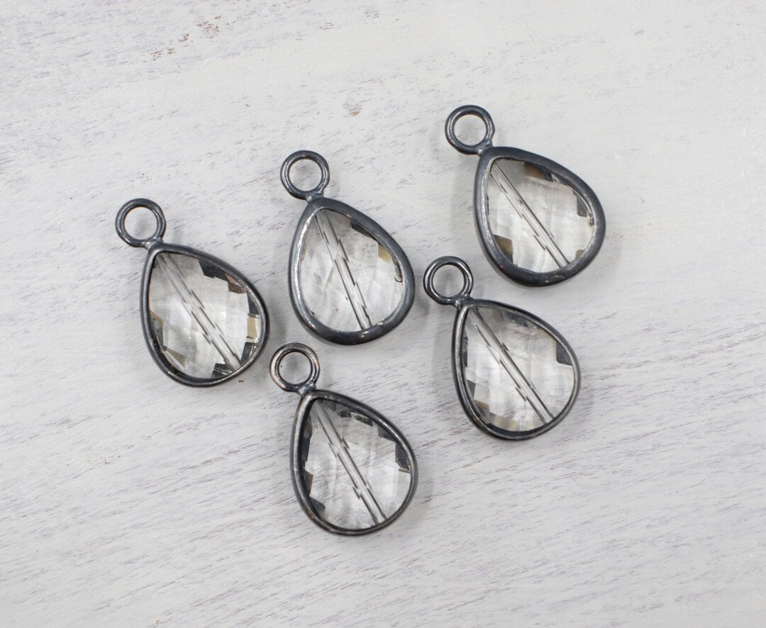 Set of 5 Soldered Pendants | Jewelry Supplies | Bohemian Jewelry ...
