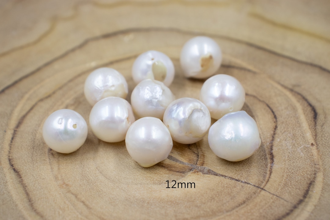 CLOSING SUPPLY SHOP | Set of 10 Baroque Fresh Water Pearl | 12mm ...