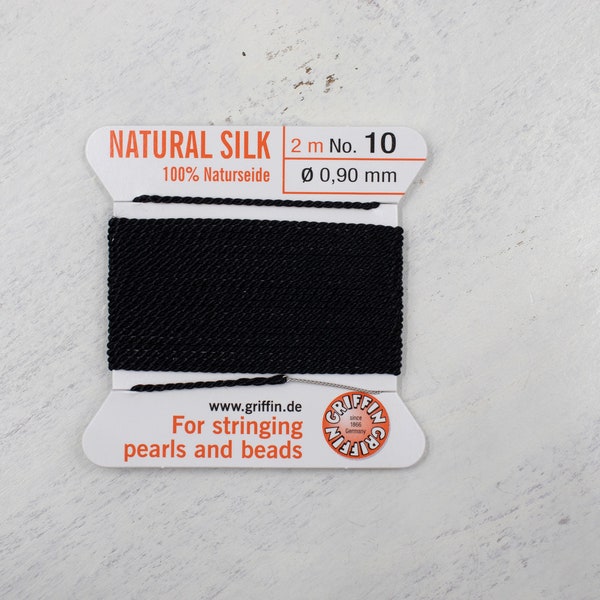 Black Silk Thread - Etsy