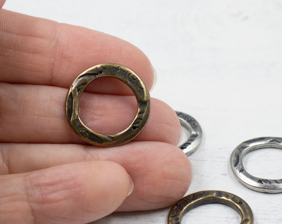 20mm Tierracast Findings | Flora Design Tierracast | Jewelry Findings ...