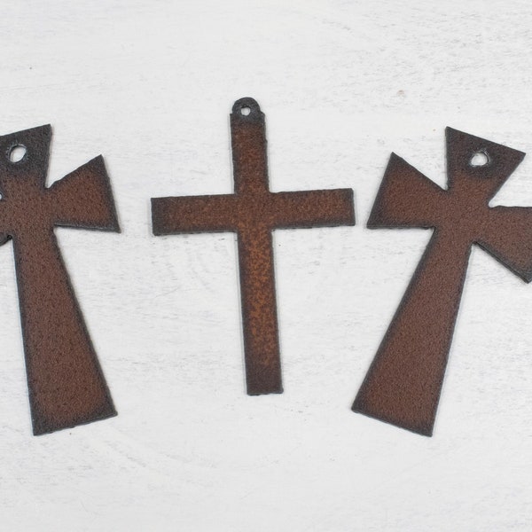 Rustic Metal Cross - Etsy