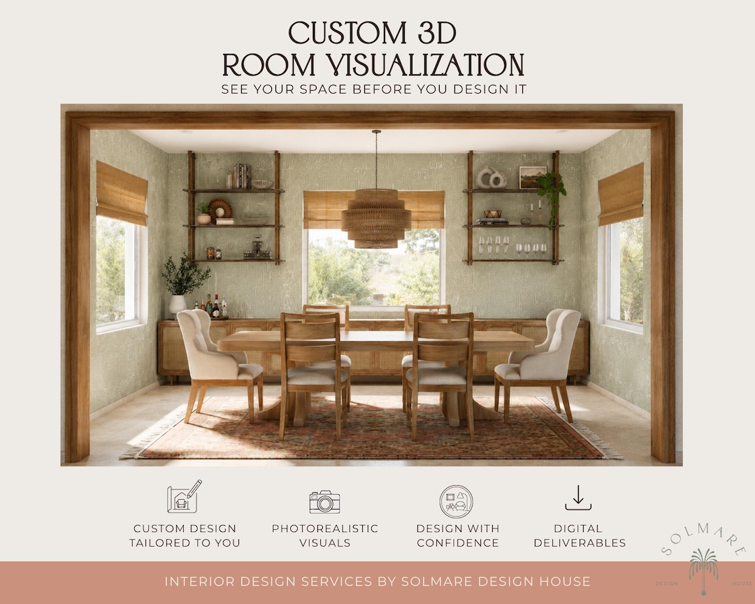 Custom 3D Model/rendering, Interior Design Visualization - Etsy