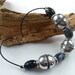 Crackled Fire Agate. Silver Bubble - Etsy
