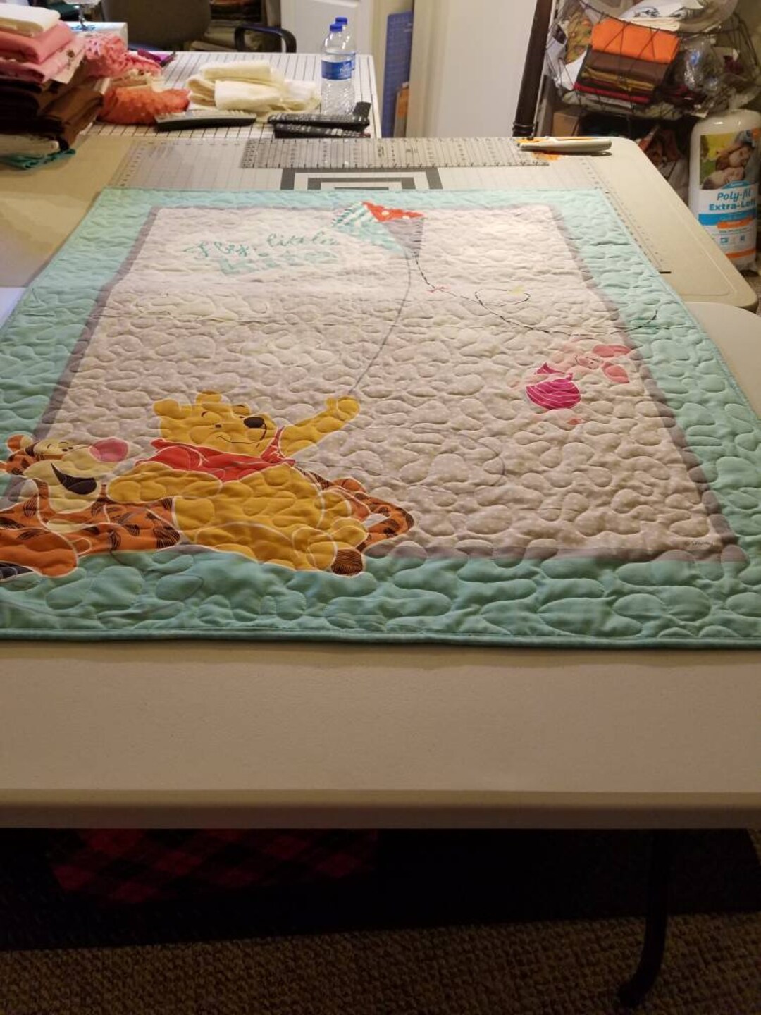 Pooh and Tigger Baby Quilt. - Etsy