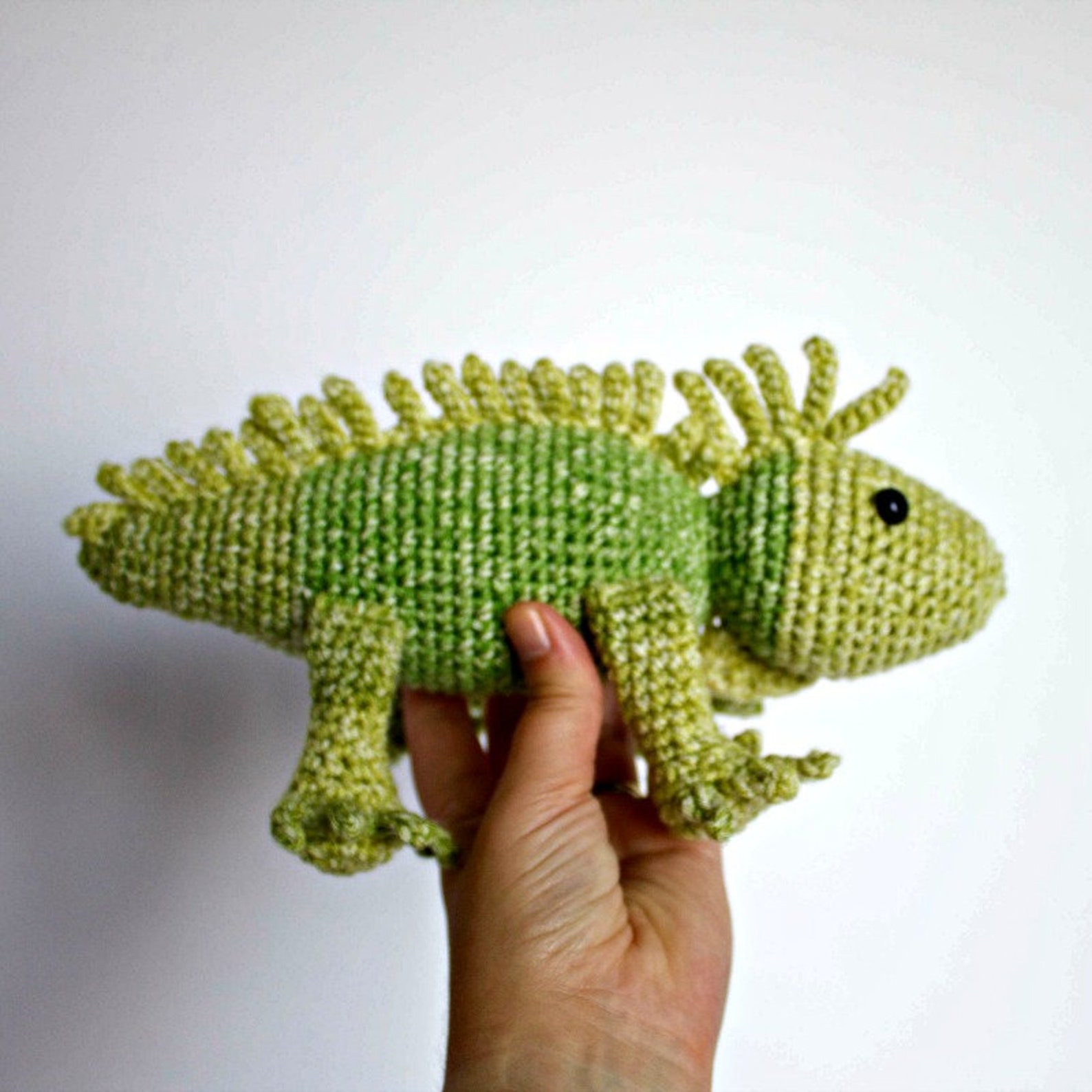 Crochet Iguana Pattern| Crochet Lizard| PATTERN ONLY| Amigurumi Lizzard ...