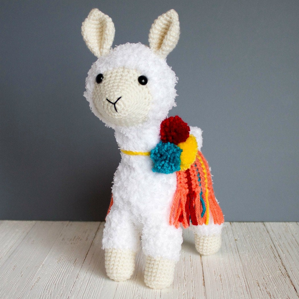 Crochet Llama Pattern Amigurumi Llama Crochet Llama Toy | Etsy Canada
