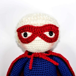 Crochet Super Hero Crochet Doll Pattern Amigurumi Doll Pattern Super ...