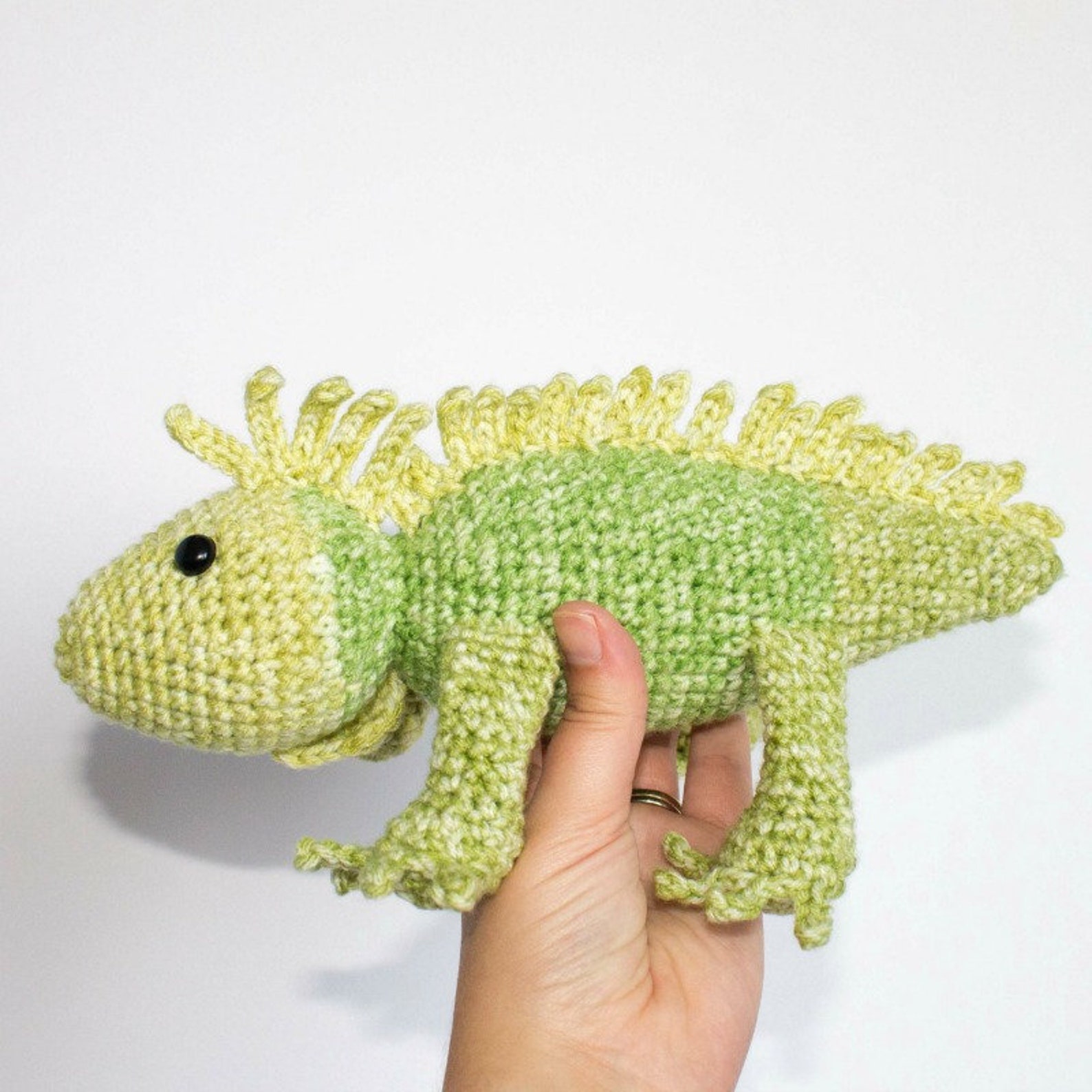 Crochet Iguana Pattern| Crochet Lizard| PATTERN ONLY| Amigurumi Lizzard ...