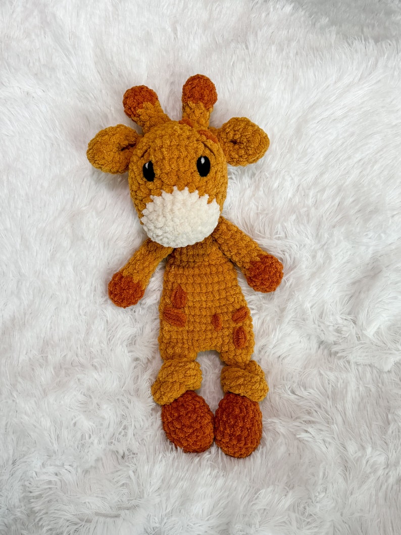 Crochet Mini Snuggler Giraffe Pattern, Amigurumi Crochet Giraffe ...