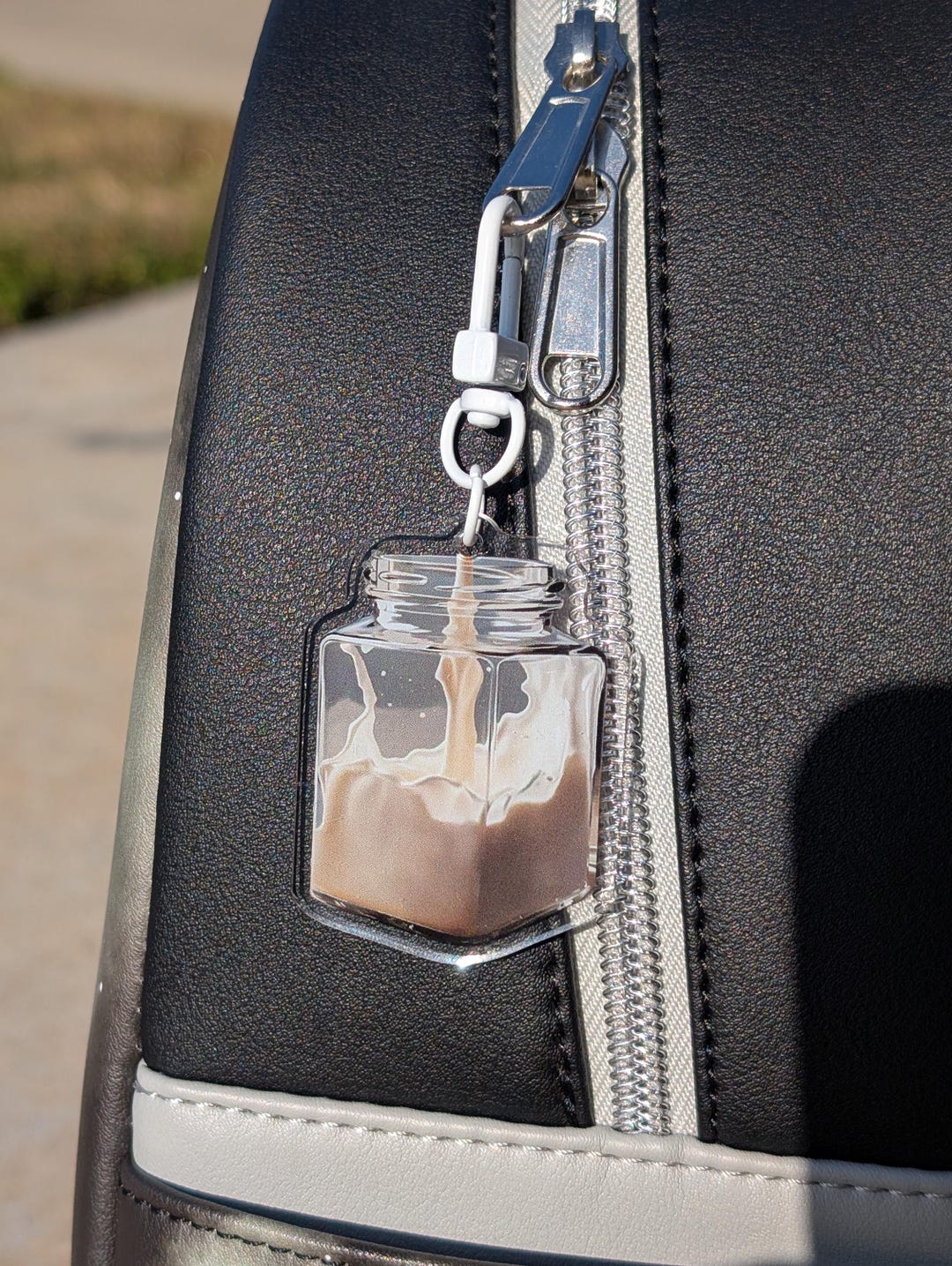 2 Inch Milk Bottle Acrylic Keychain. - Etsy