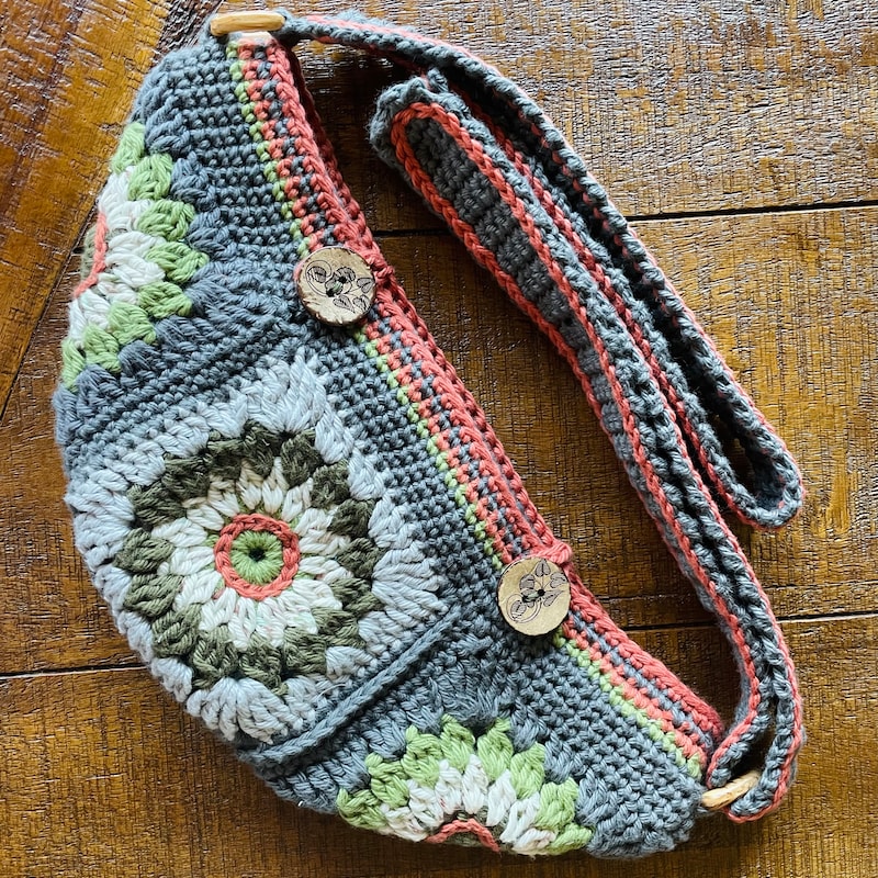 Granny Square Bum Bag - Etsy