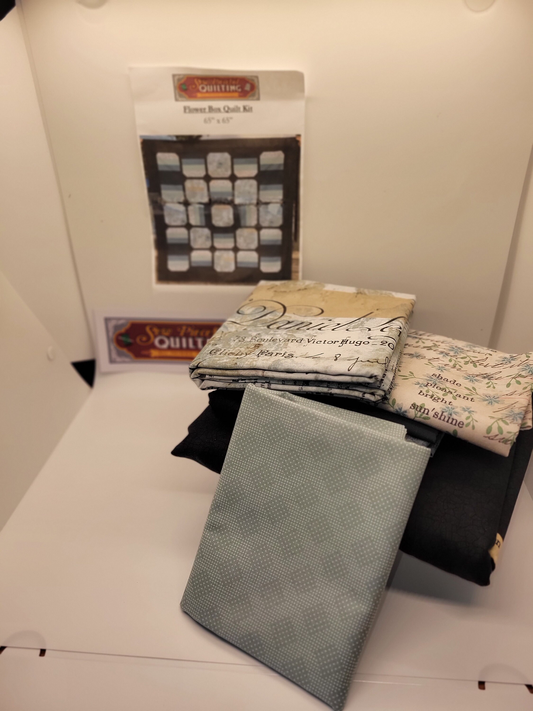 Flower Box Quilt Kit - Etsy