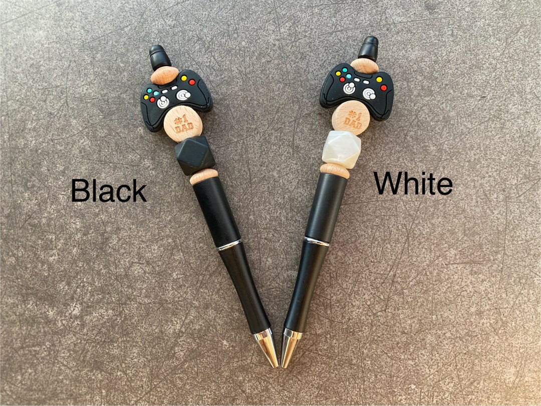 Dad Gift , Father’s Day Pen, Beaded Dad Pen, Number One Dad, Father’s ...