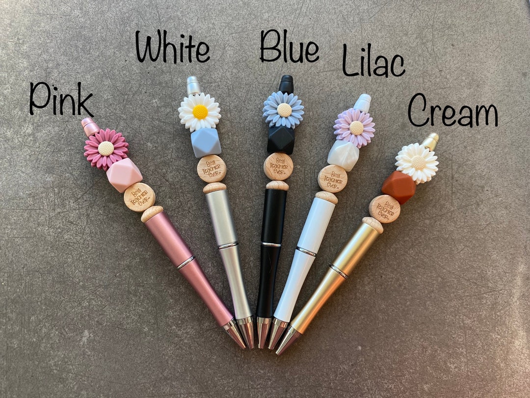 Teacher Gift, Beaded Pen, Best Teacher Ever , Best Teacher Pen, Teacher ...