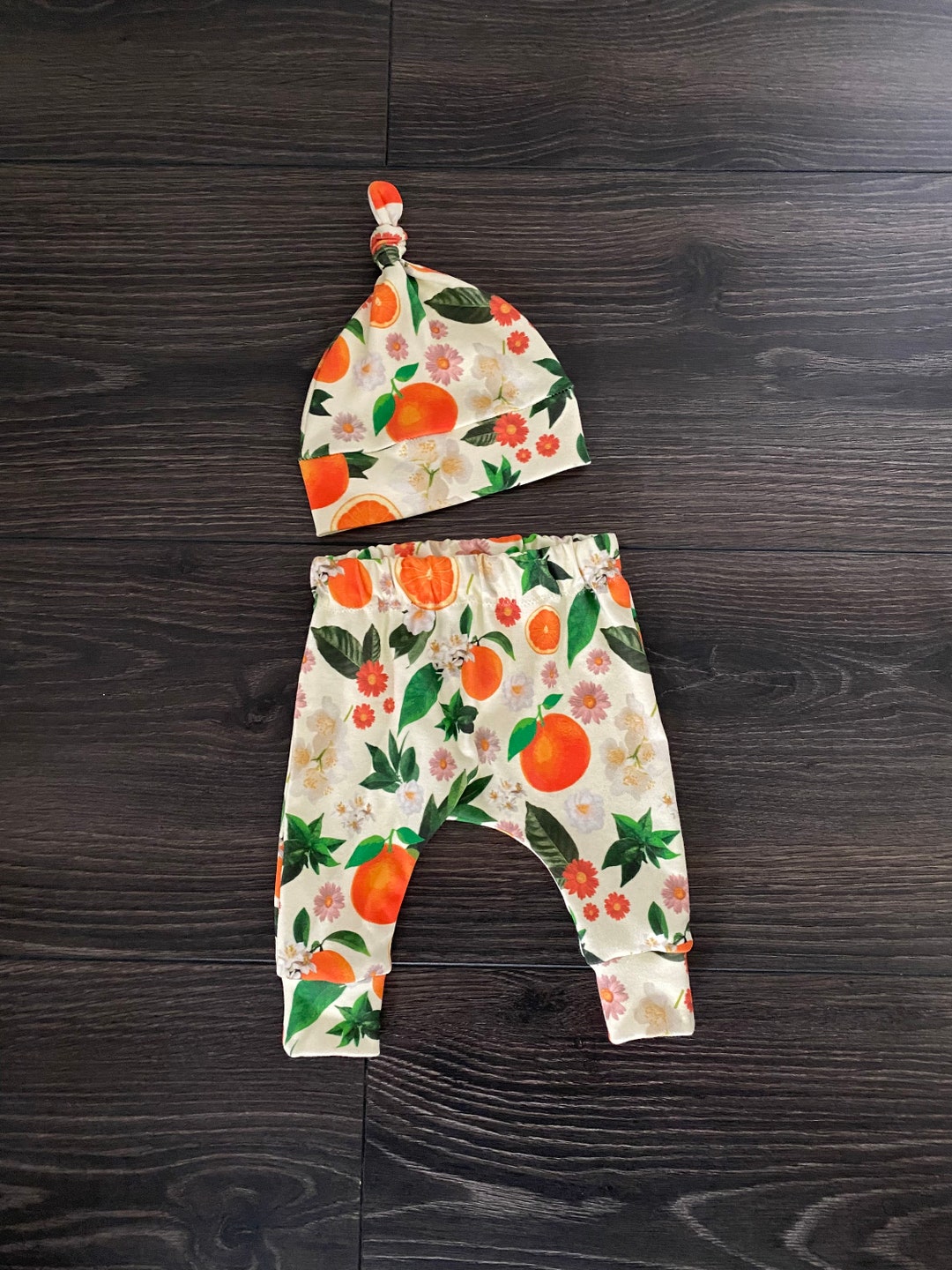 Baby Outfit / Organic Baby Clothes / Clementine Baby Outfit / Baby ...