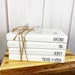 Personalized Faux Book Stacks | This is Us | Farmhouse Decor ...