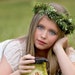 Greenery Flower Crown - Whimsical Forest Crown - Greenery Floral Halo ...